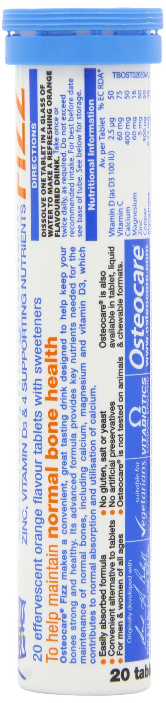 easy-to-take effervescent calcium tablets