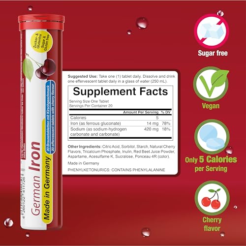 easy-to-take effervescent iron