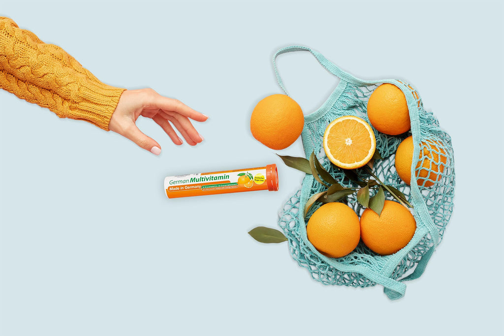 easy-to-take effervescent multivitamin tablets