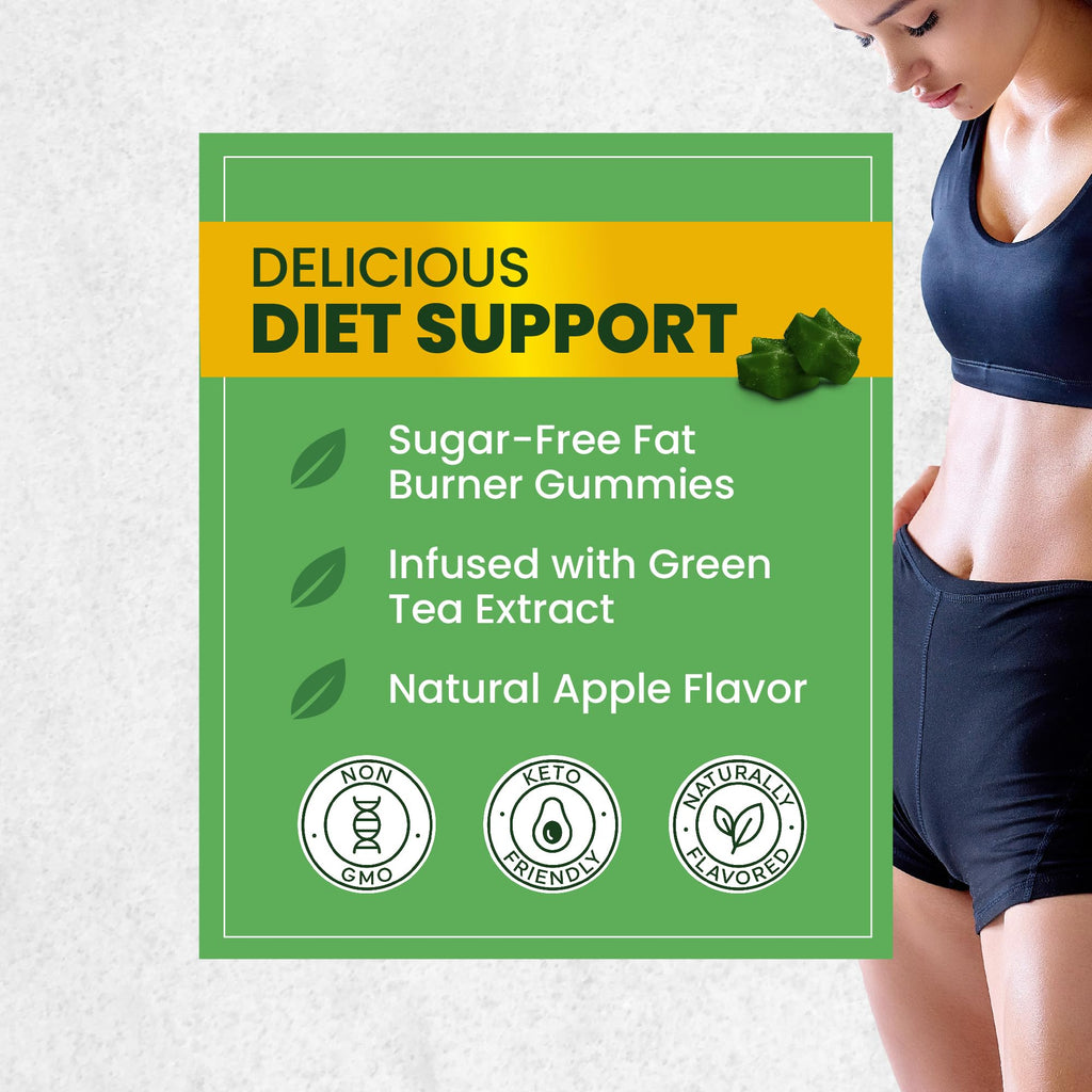 easy to take fat burner gummies