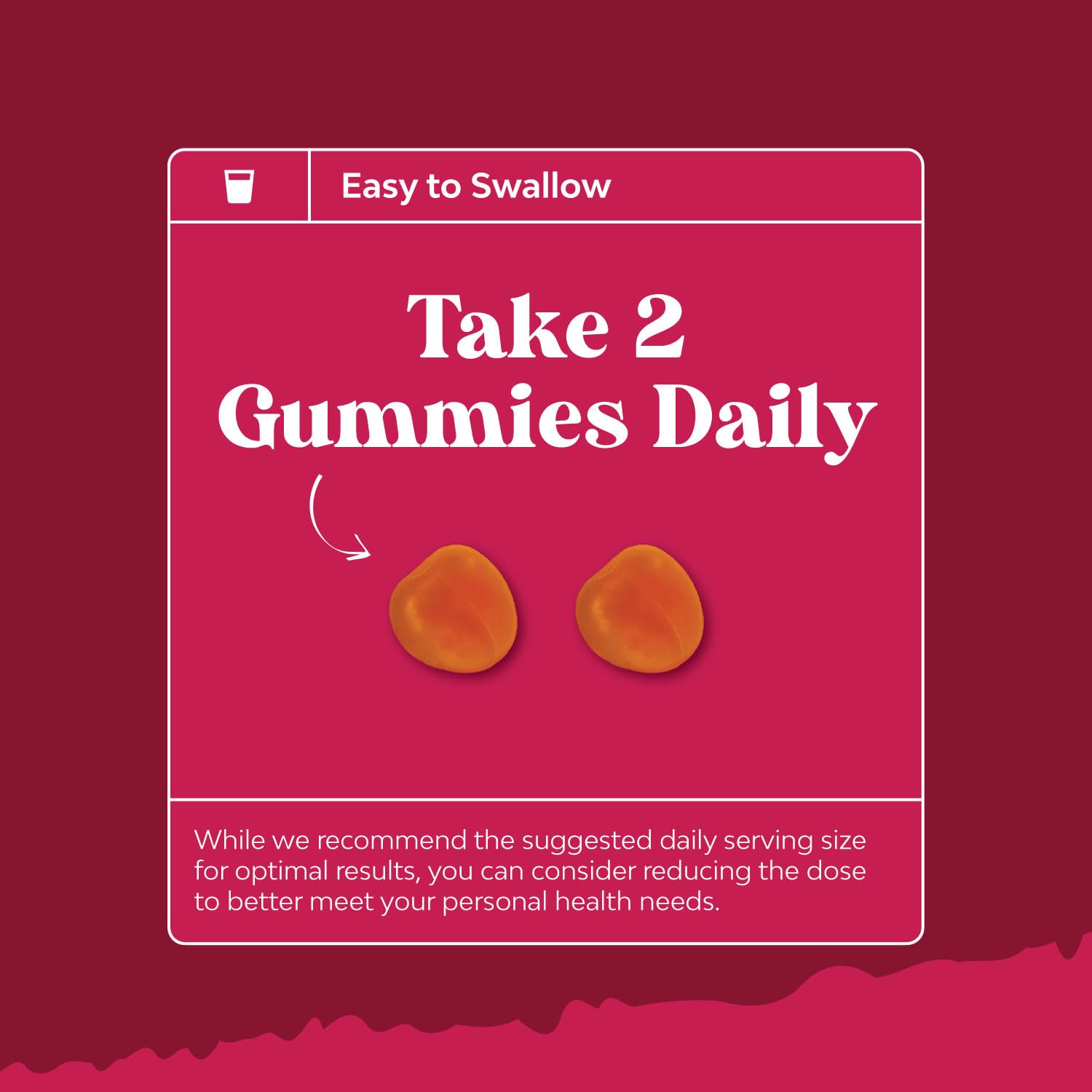 Easy-to-take fertility gummies for women