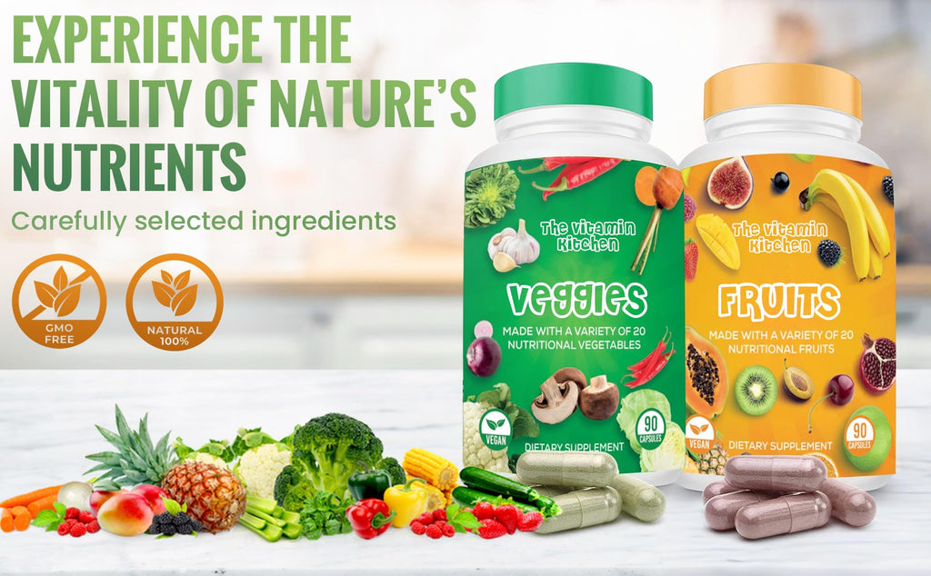 easy to take fruit and veggie capsules