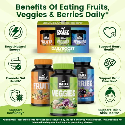 easy to take fruit and veggie capsules