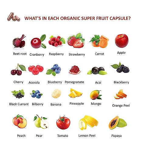 easy-to-take fruit and veggie capsules