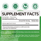 easy to take garlic extract gummies