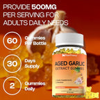 easy-to-take garlic gummies for vitality