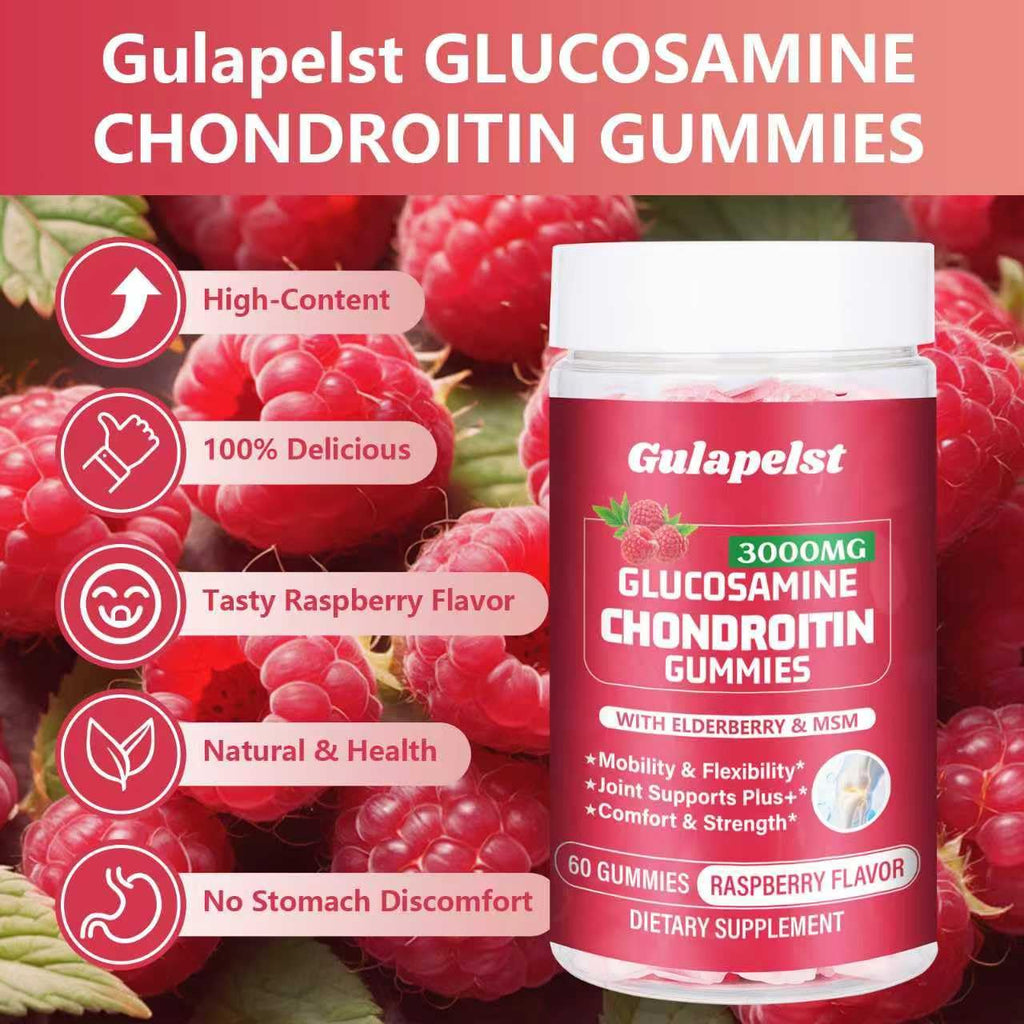 Easy-to-take glucosamine chondroitin gummies
