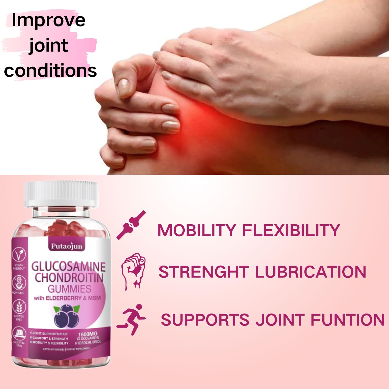 easy-to-take glucosamine gummies