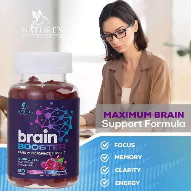 easy-to-take gummies for brain support