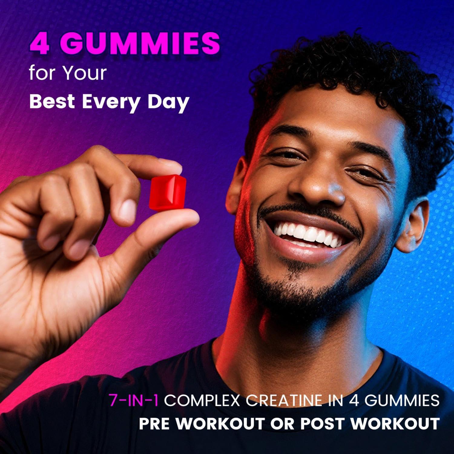 Easy-to-take gummies for daily nutrition