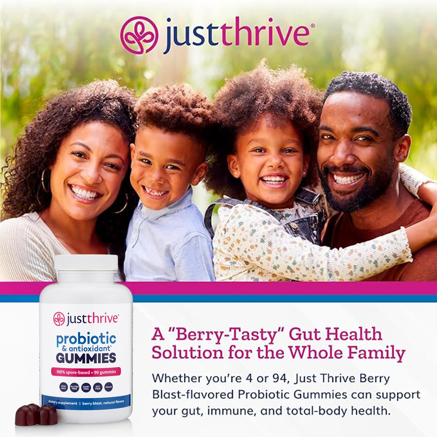 Easy-to-take gummies for everyday nutrition