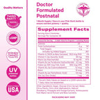 Easy-to-take gummies for postpartum health
