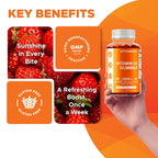 Easy-to-take gummy vitamin D3