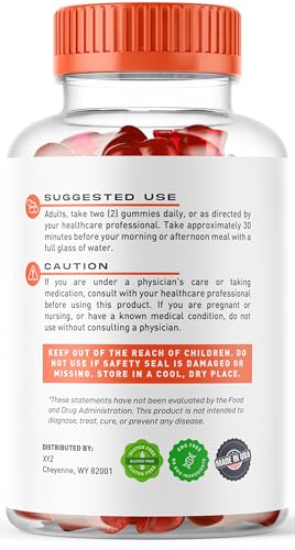 Easy-to-take gummy vitamins for adults