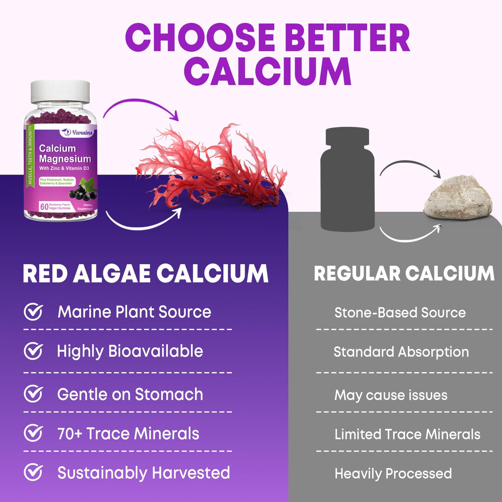 easy-to-take gummy vitamins for calcium