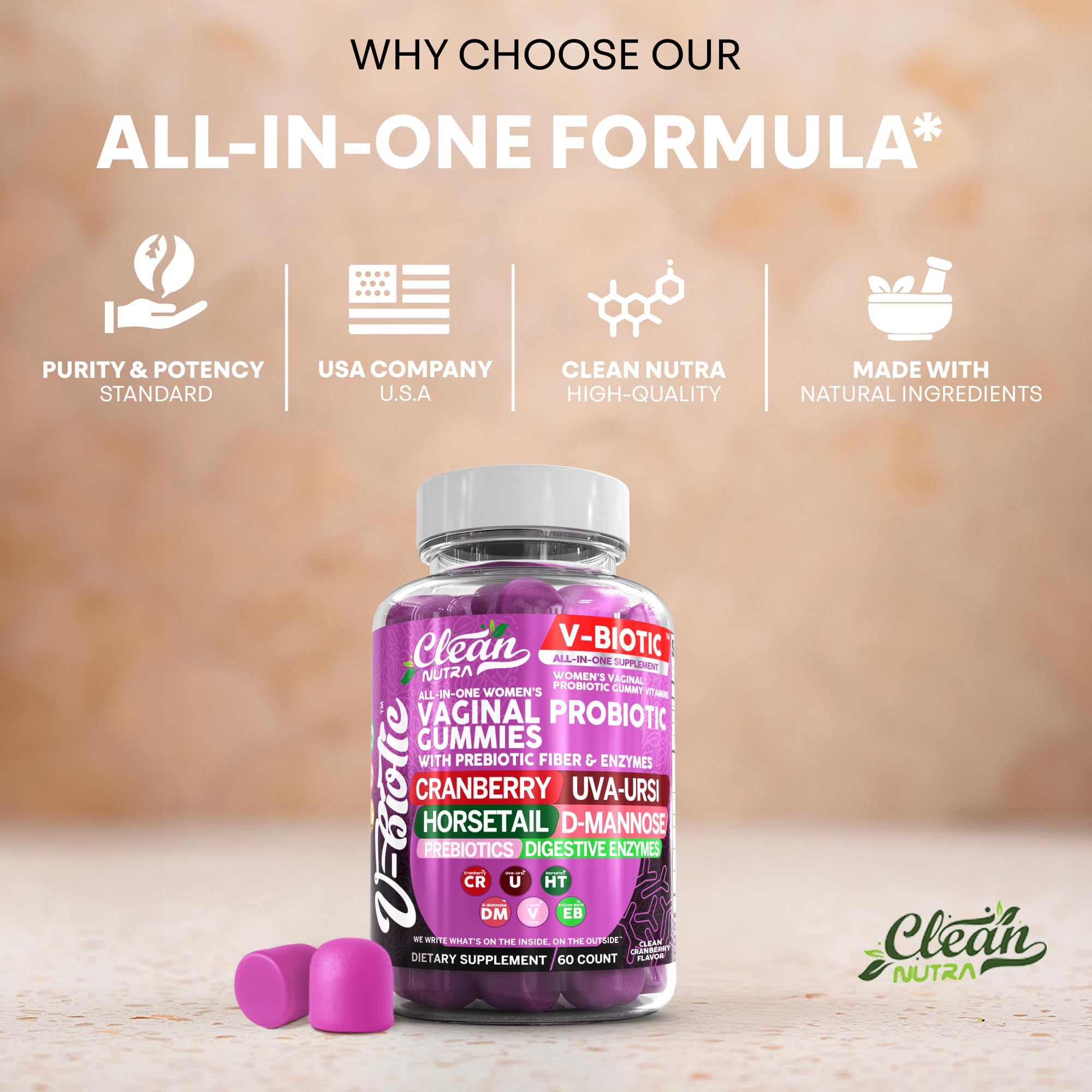 Easy-to-take gummy vitamins