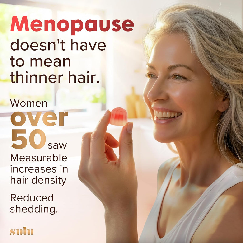 Easy-to-take hair growth gummies