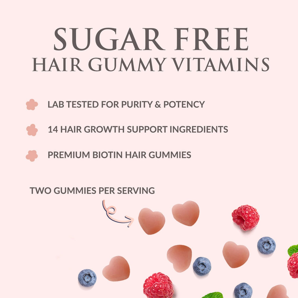 Easy-to-take hair growth supplements