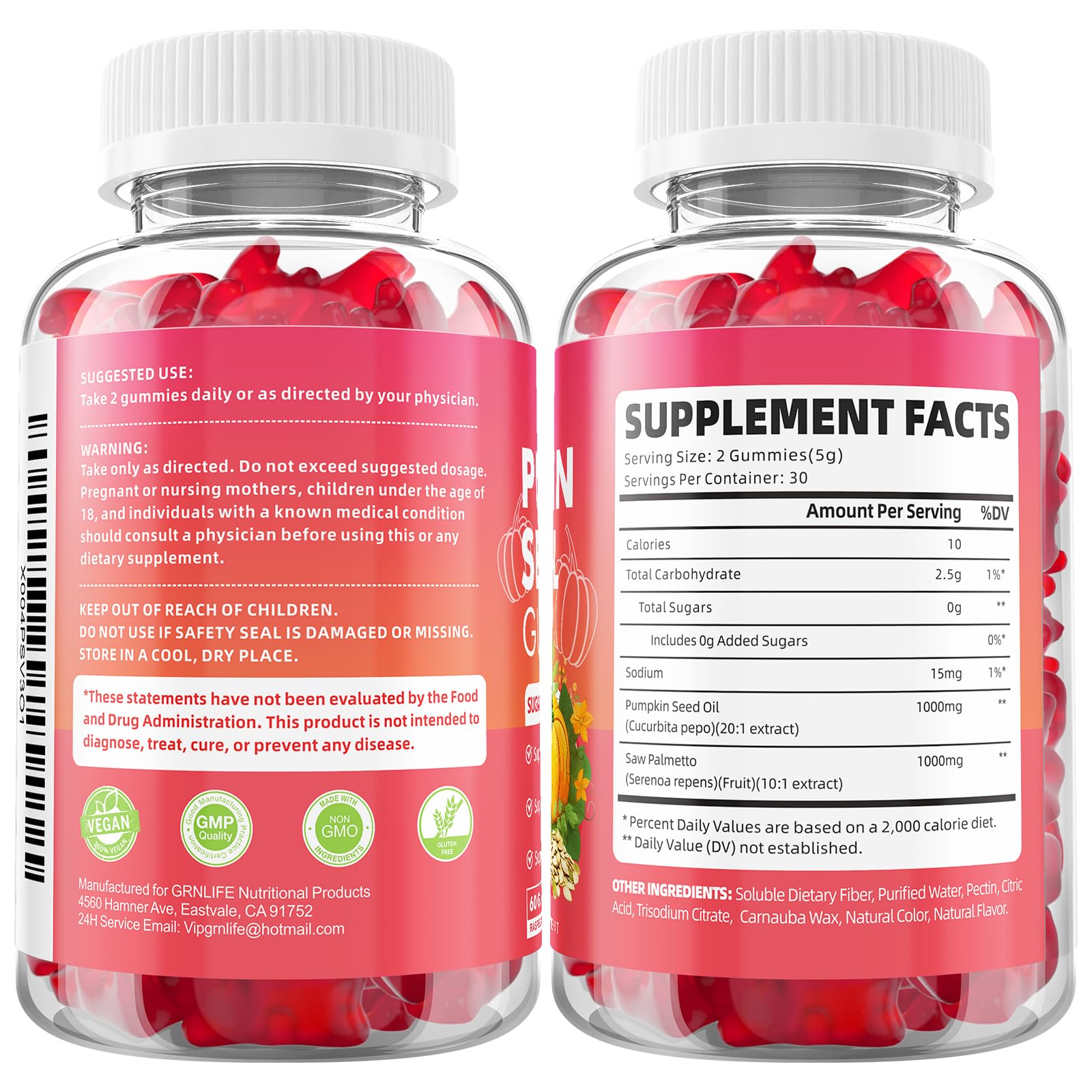 easy to take herbal gummies