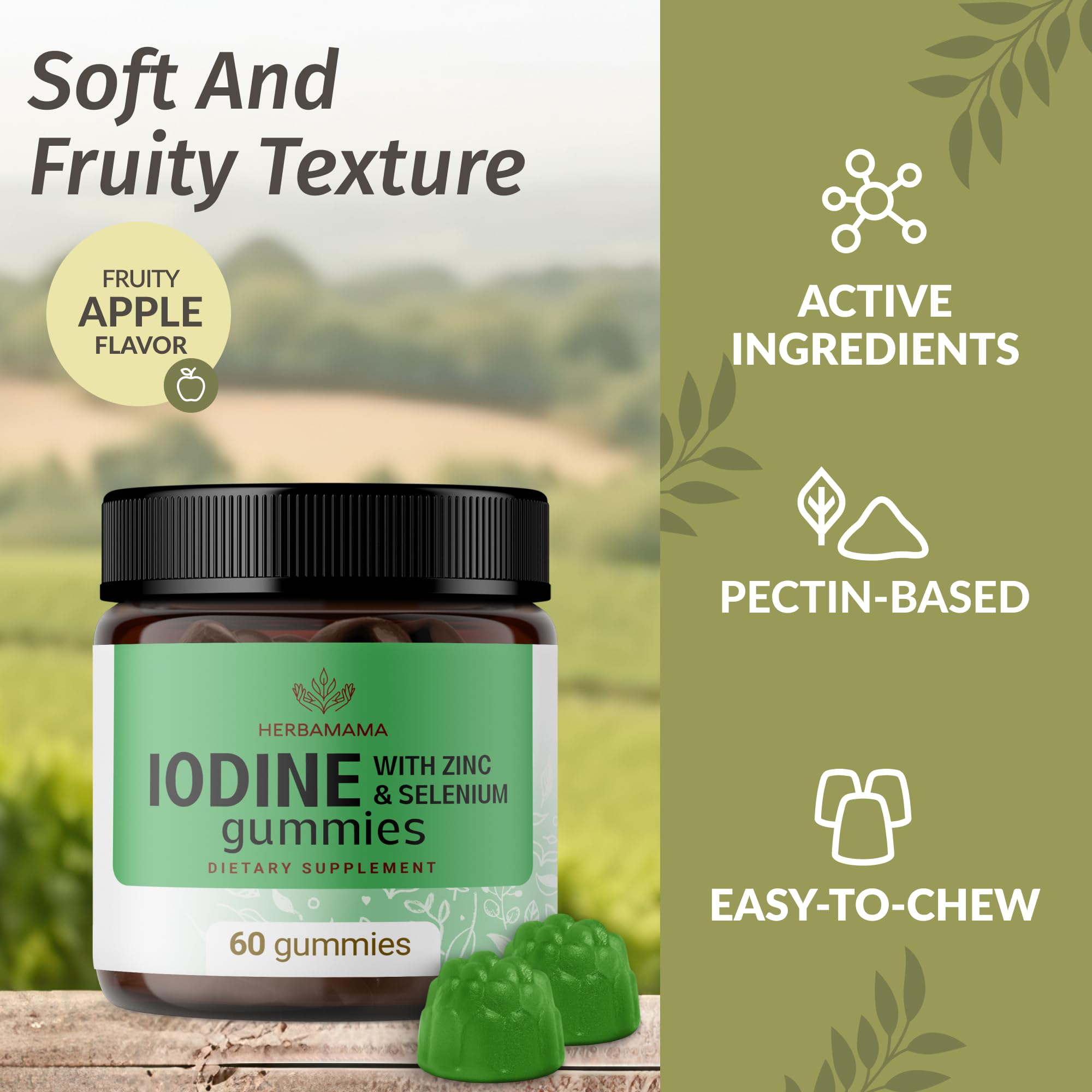 easy-to-take iodine gummies for wellness