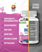 easy-to-take iron gummies for health
