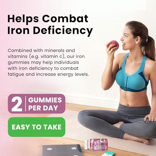 easy-to-take iron gummies for men