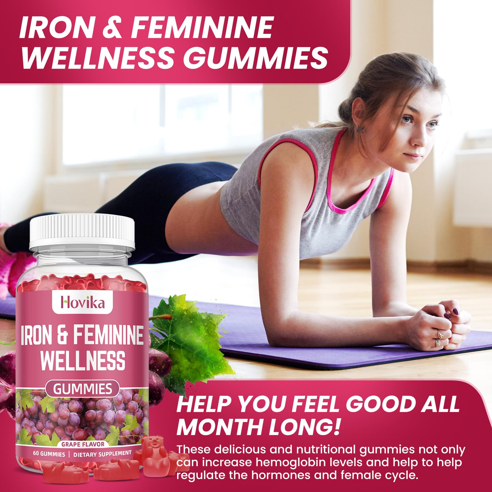 easy to take iron gummies