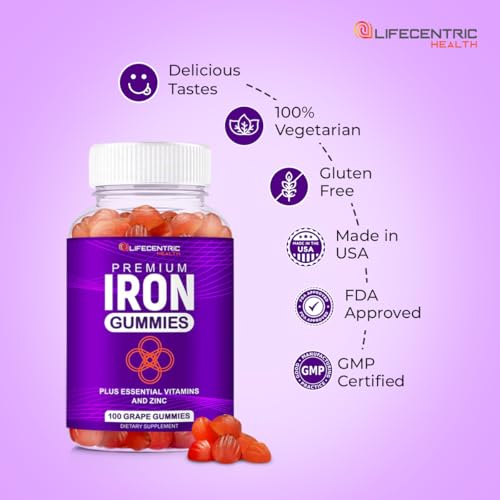 easy-to-take iron gummy vitamins