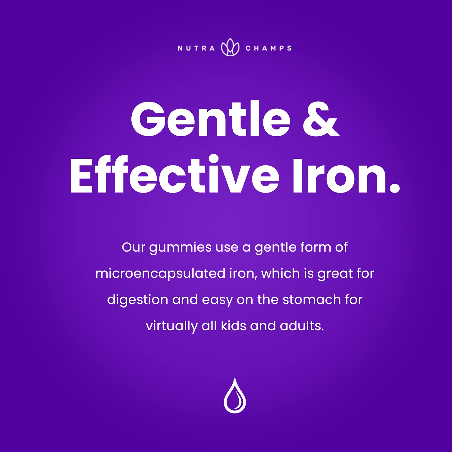 easy-to-take iron supplement for vegans