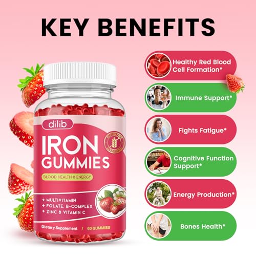 easy-to-take iron supplement gummies