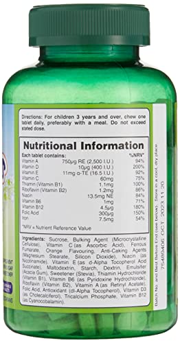easy to take iron vitamins