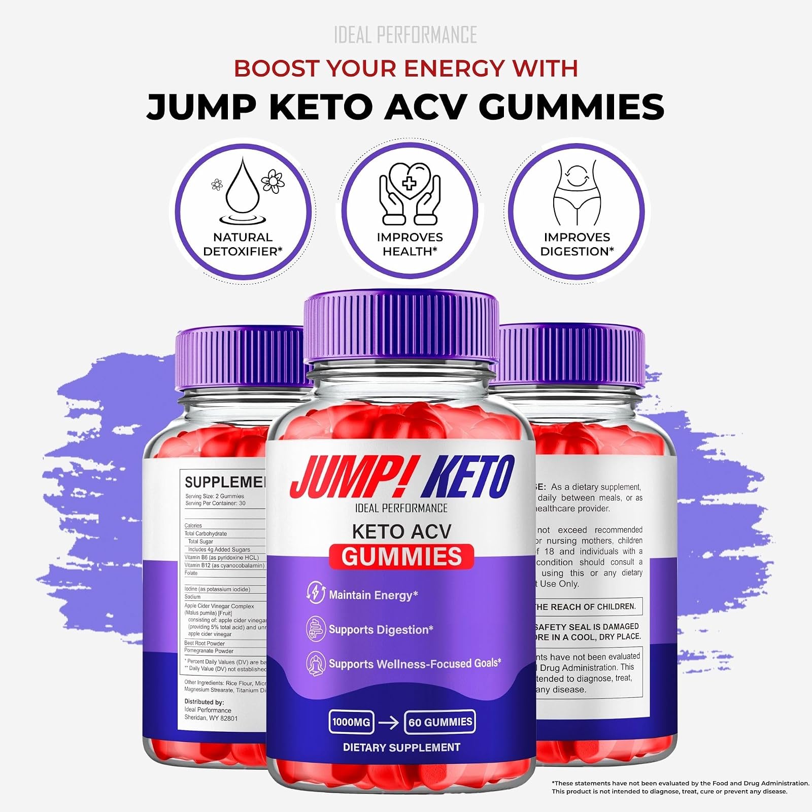 Easy-to-take Jump Keto Gummies