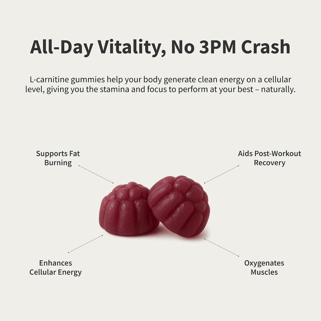 easy-to-take l-carnitine gummy supplements