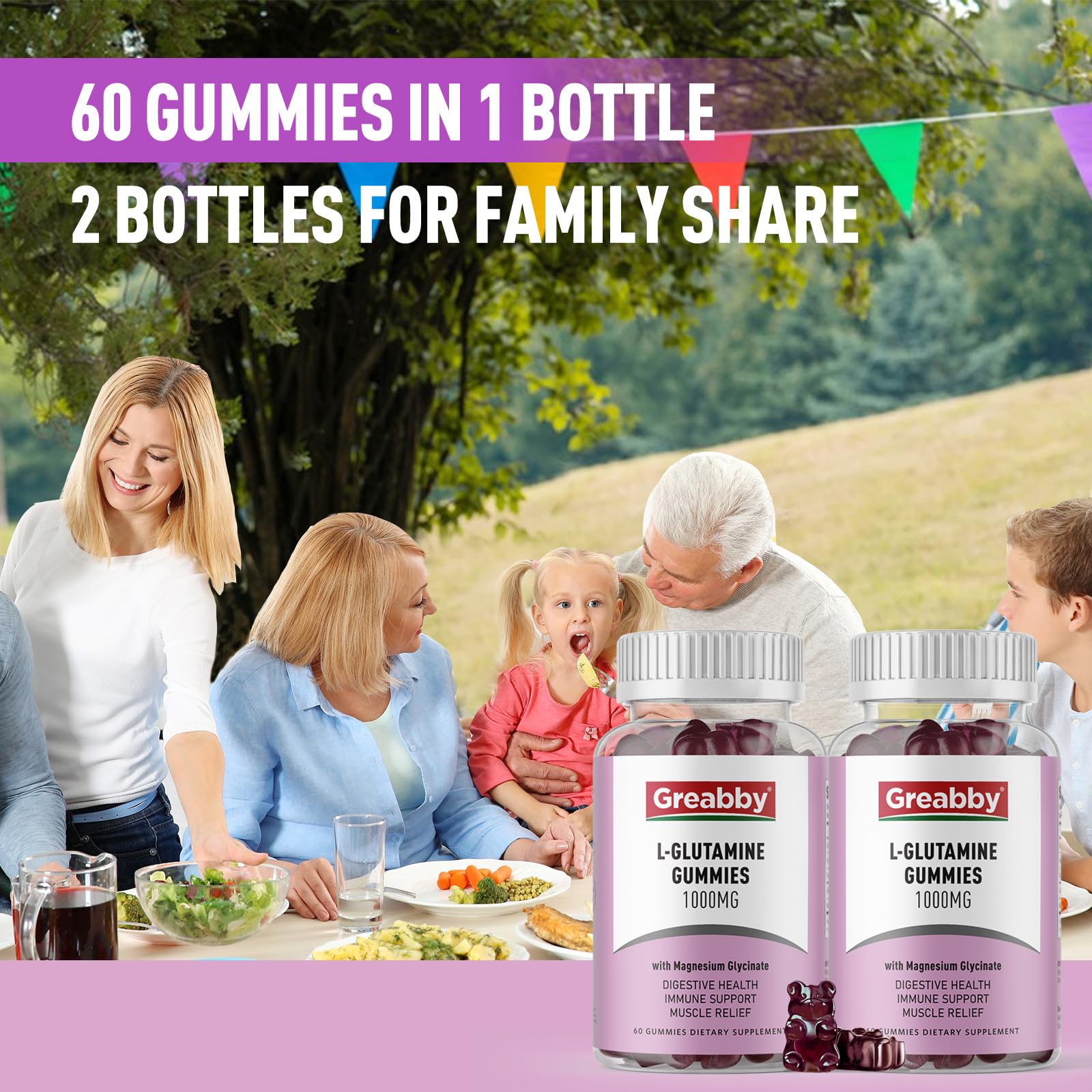 easy-to-take l-glutamine gummy vitamins