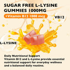 easy-to-take l-lysine gummies for wellness