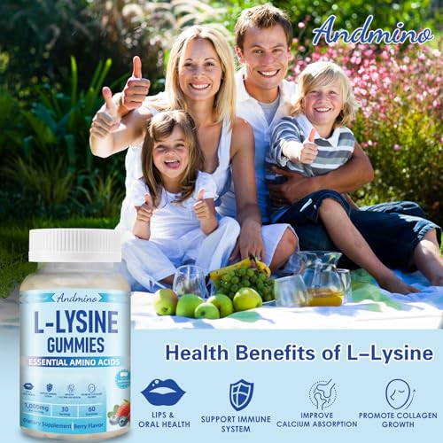 easy to take l-lysine gummies