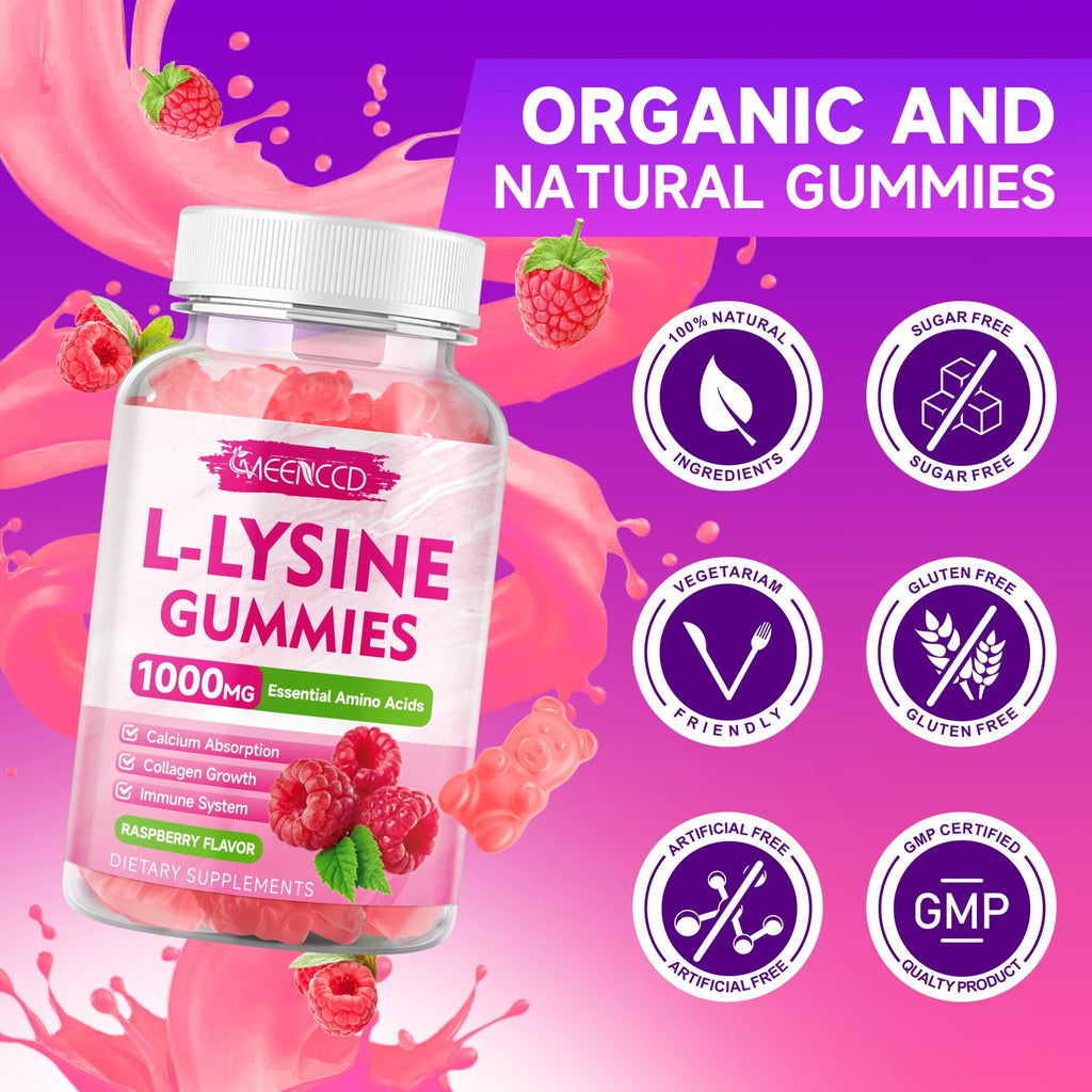easy-to-take l-lysine gummy formula