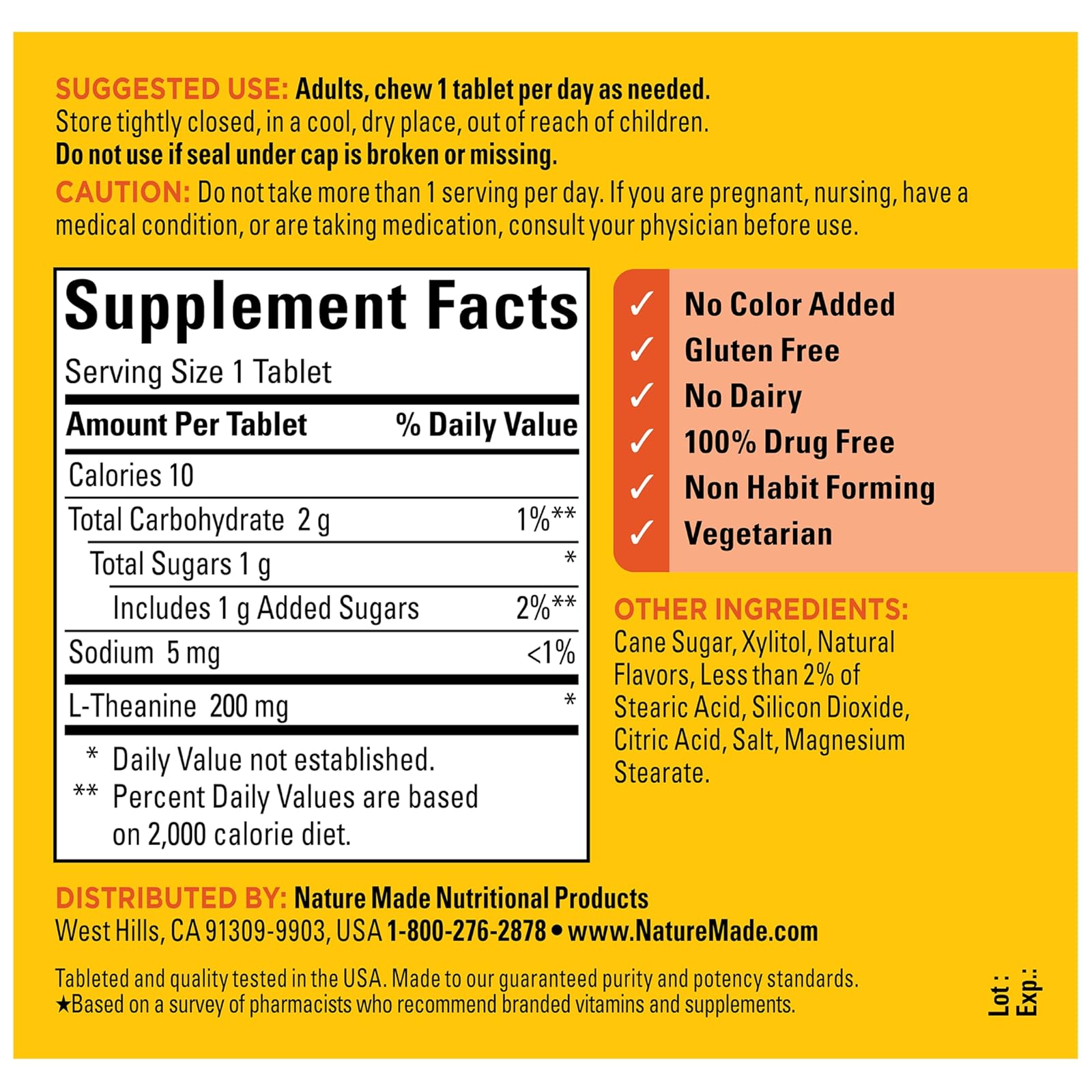 easy to take l-theanine chewables