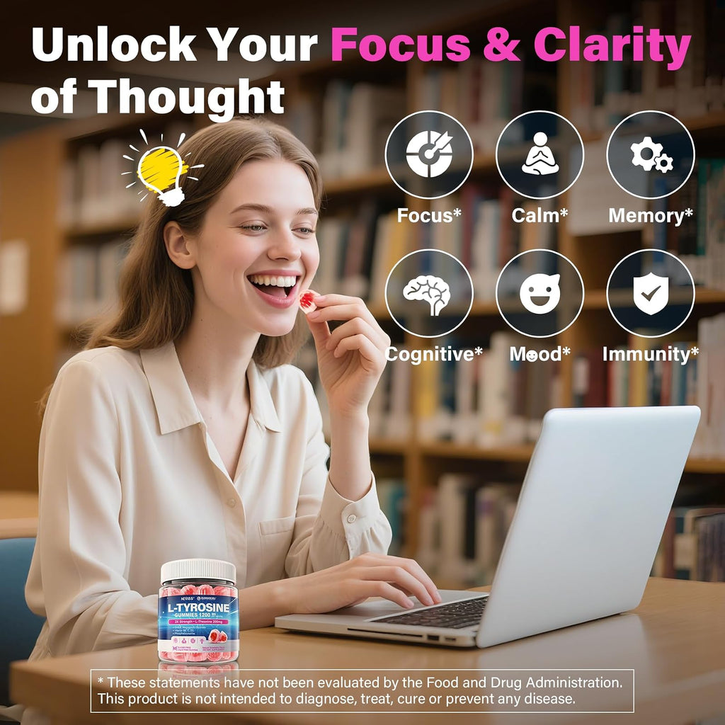 easy-to-take l-tyrosine gummy vitamins