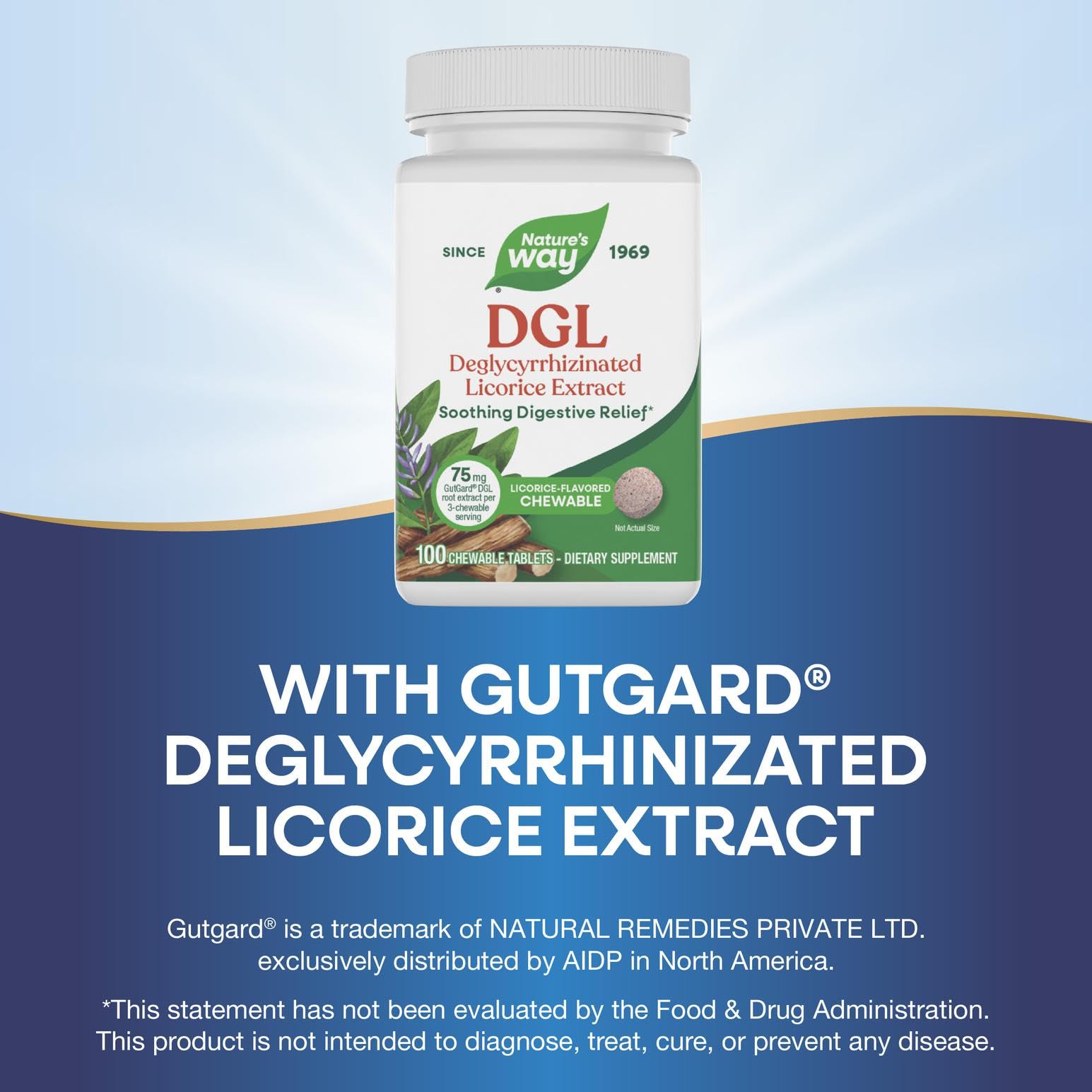 easy to take licorice root tablets