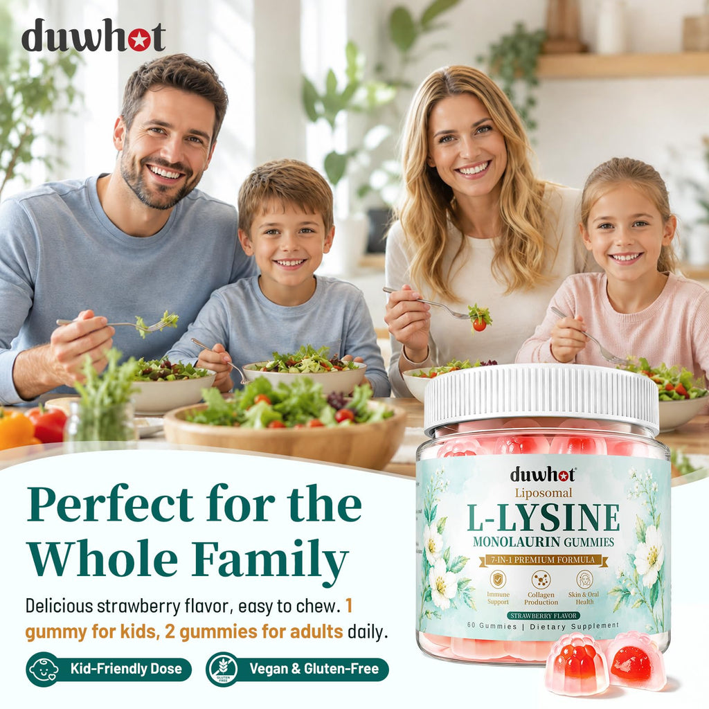 easy-to-take Liposomal Lysine for adults