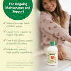 easy-to-take liquid calcium for kids