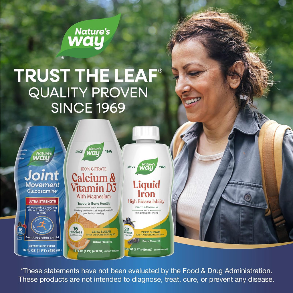 Easy-to-take liquid calcium formula