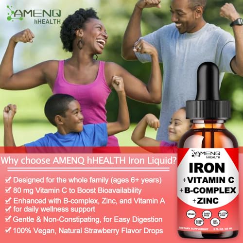 easy to take liquid iron drops