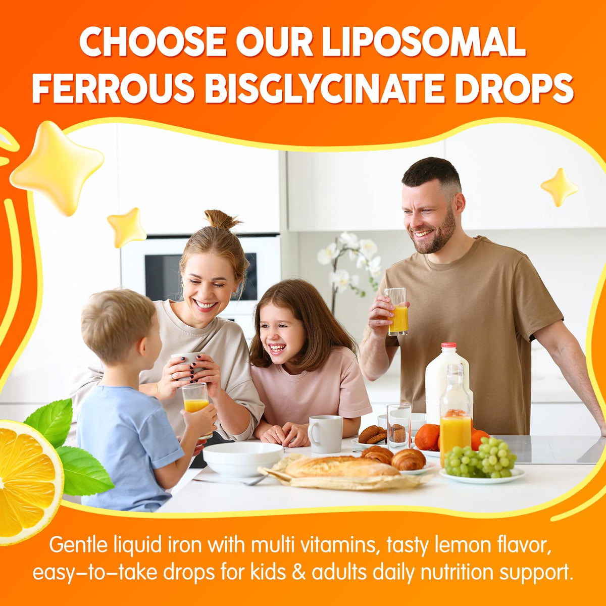 easy-to-take liquid iron formula