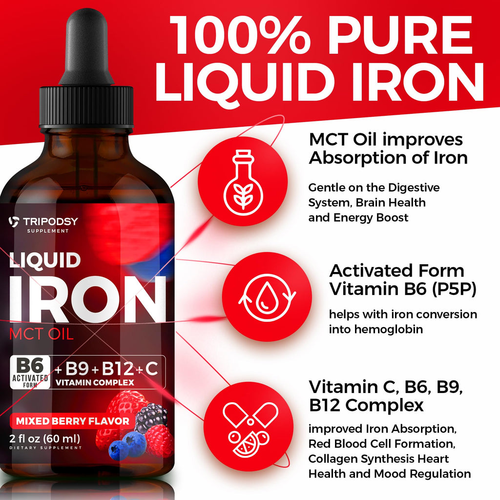 easy-to-take liquid iron formula