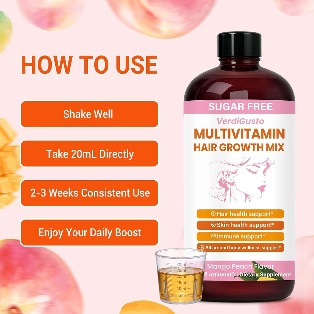 easy-to-take liquid multivitamin formula