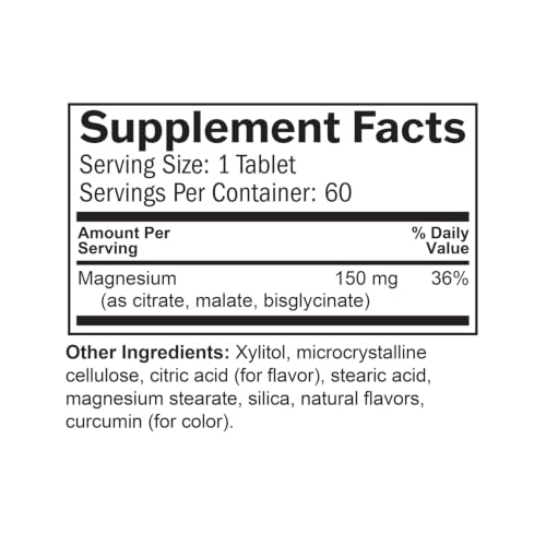 easy-to-take magnesium chewables for adults