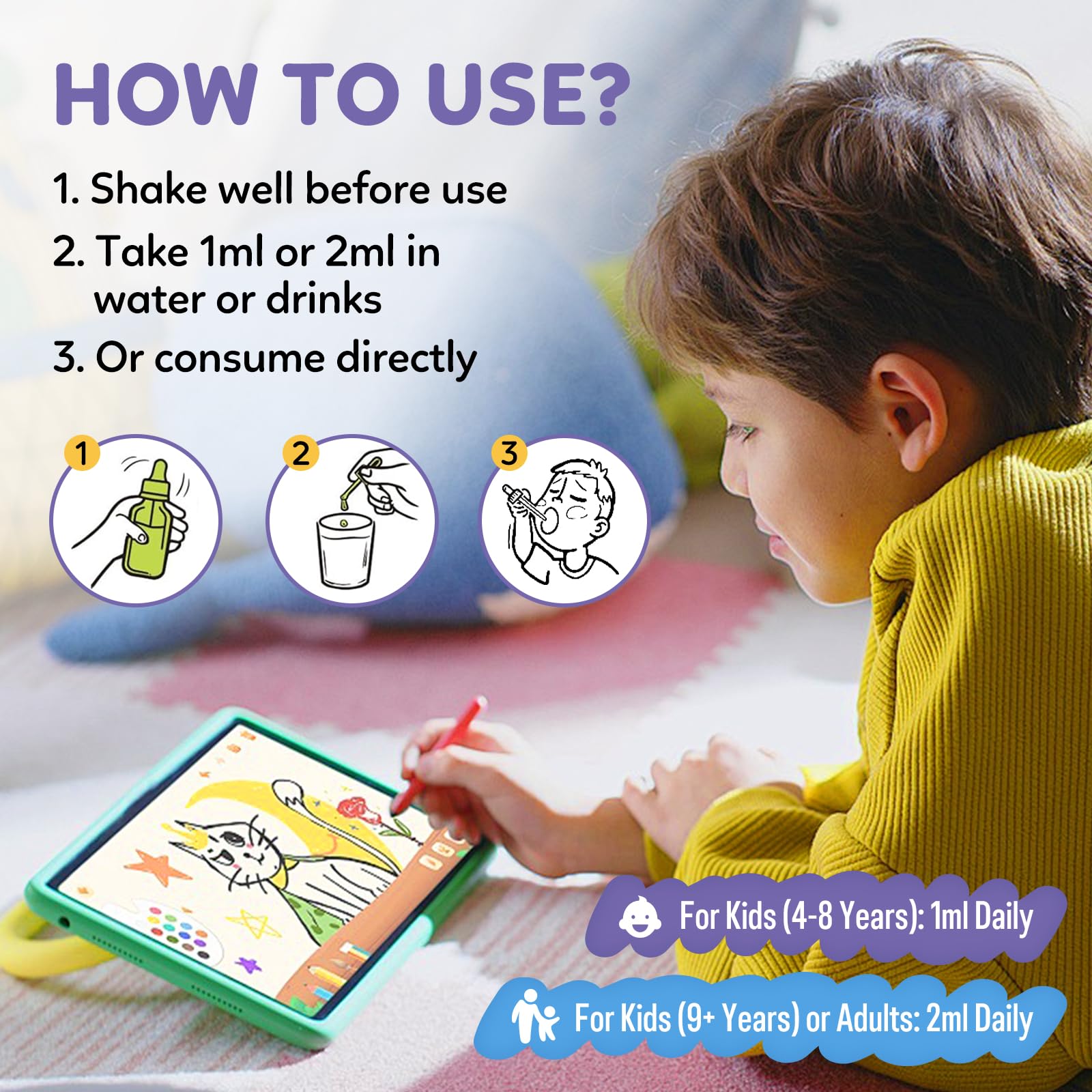 Easy-to-take magnesium for kids