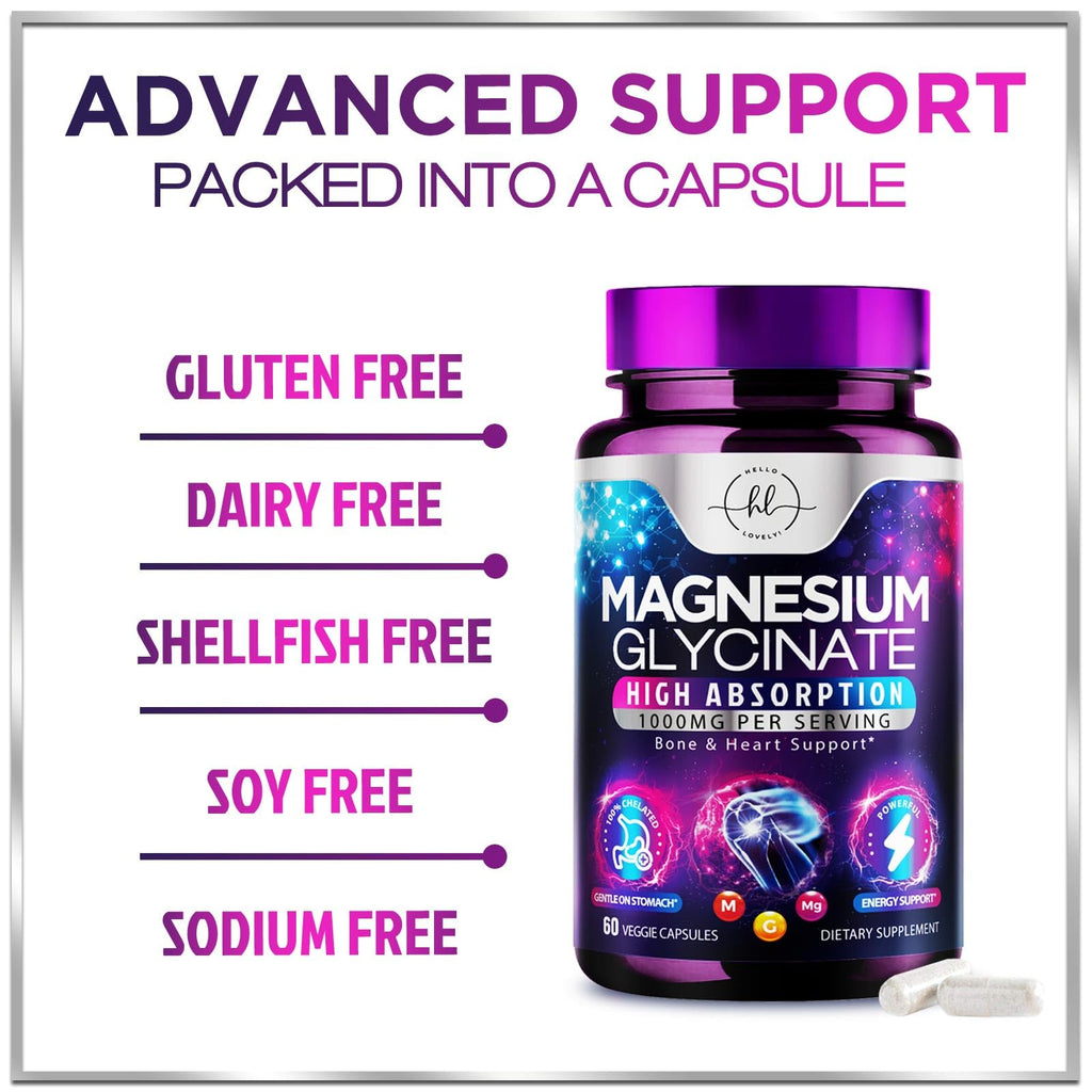 easy-to-take magnesium glycinate capsules